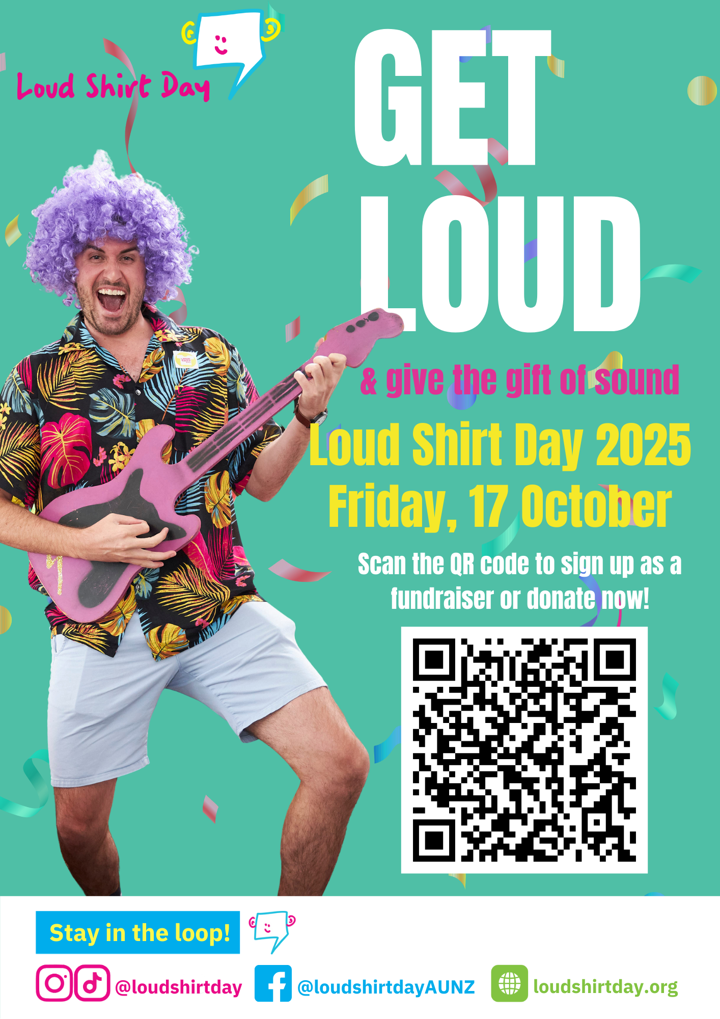 Loud Shirt Day | Southern Cochlear Implant Programme